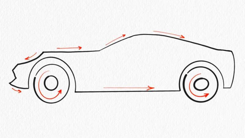 How to Draw a Car Easy Step by Step for Beginners - Choose Marker