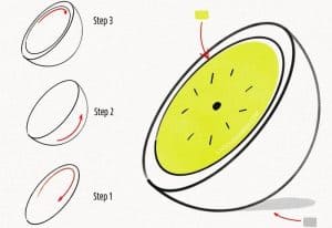 How to Draw a Lime Easy Step by Step - Choose Marker