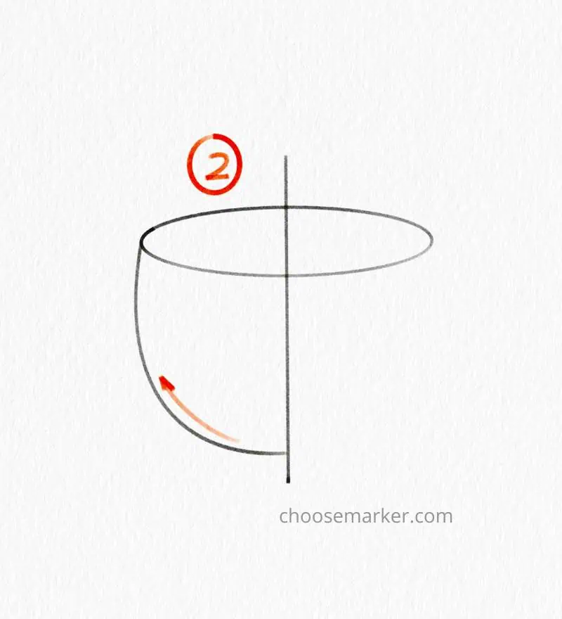 How to Draw a Cup Easy Step by Step - Choose Marker