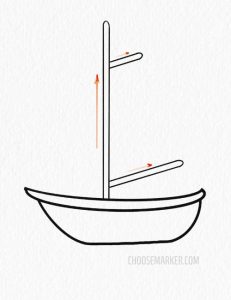 How to Draw a Boat Step By Step Tutorial - Choose Marker