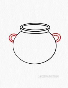 How to Draw a Cauldron Easy | Halloween Drawing - Choose Marker