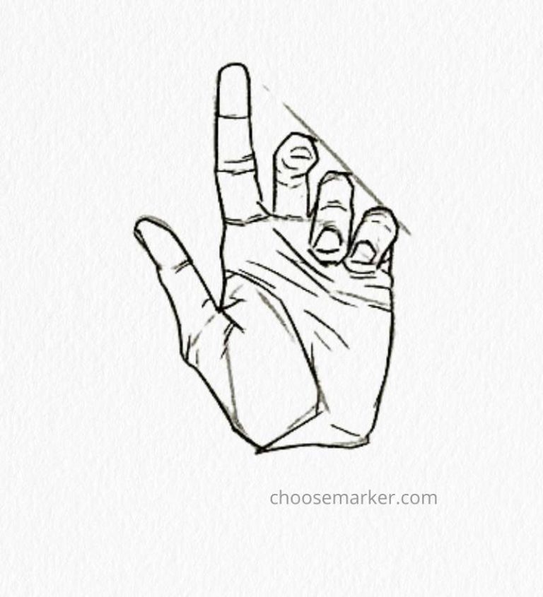 How to Draw Hands Easy Step by Step Guideline - Choose Marker