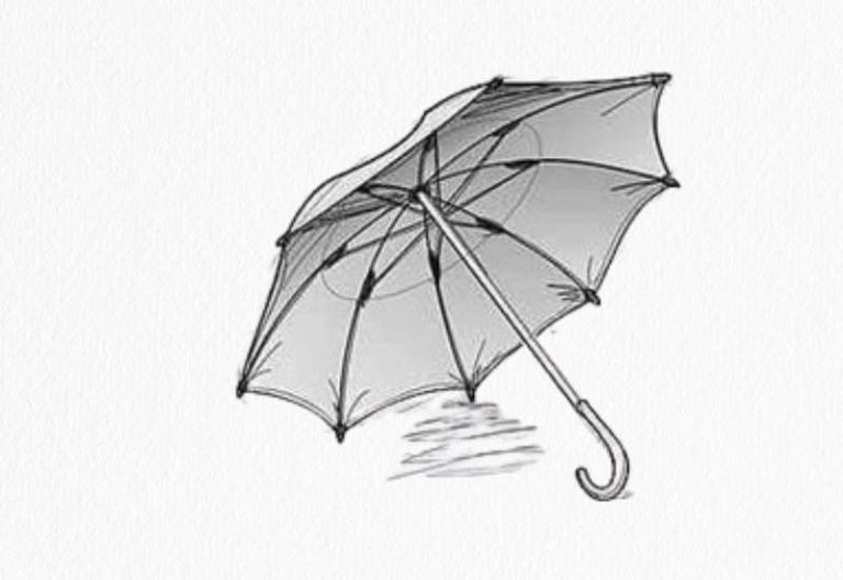 How to Draw an Umbrella: Step-by-Step Guide - Choose Marker