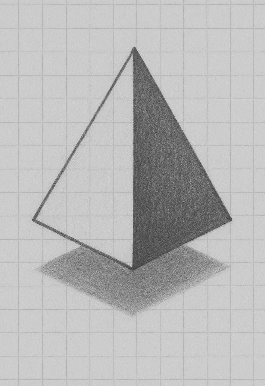 17 3D Pencil Drawings on Grid Paper Will Trick Your Eyes - Choose Marker