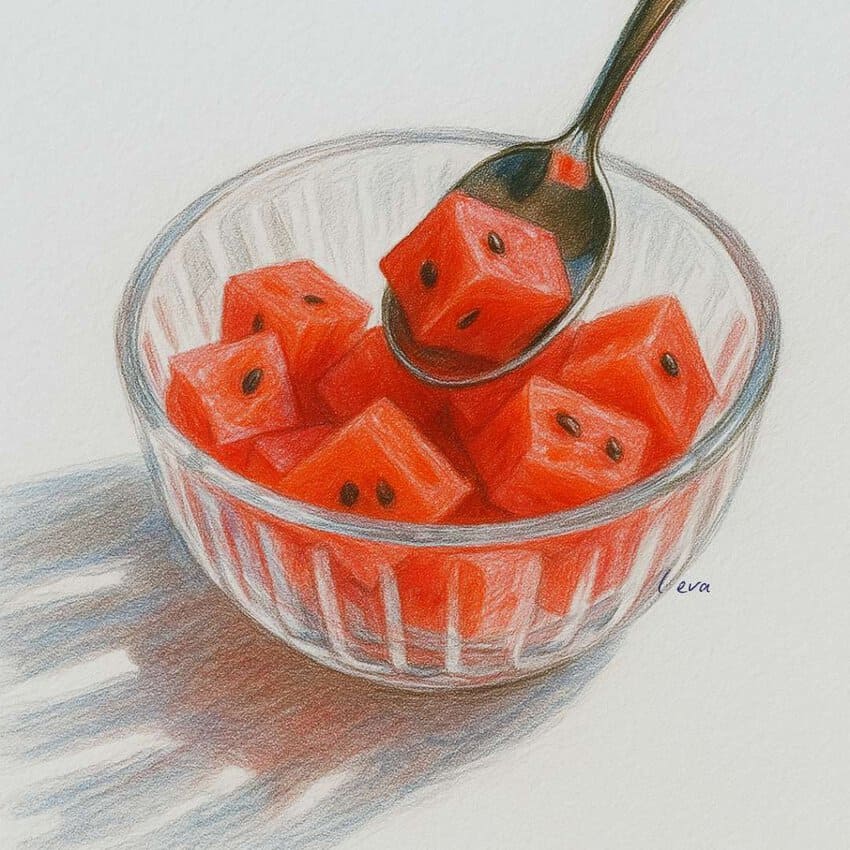 10 Food Drawings Look So Real, You'll Want to Eat Your Screen - Choose ...